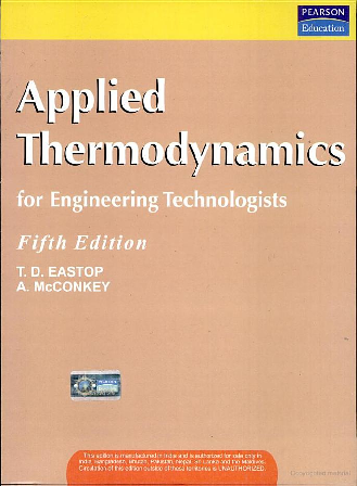 (PDF) Applied thermodynamics for engineering technologists