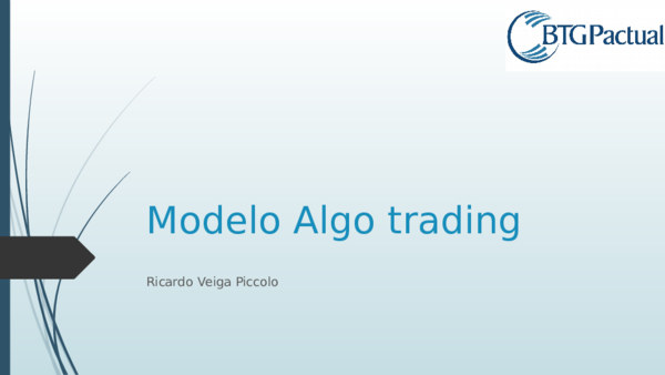 (PPT) Algo Trading