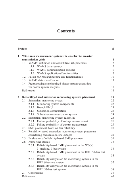 (PDF) Wide area Monitoring