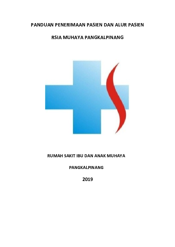 (DOC) PROSEDUR PENERIMAAN PASIEN DAN ALUR PASIEN