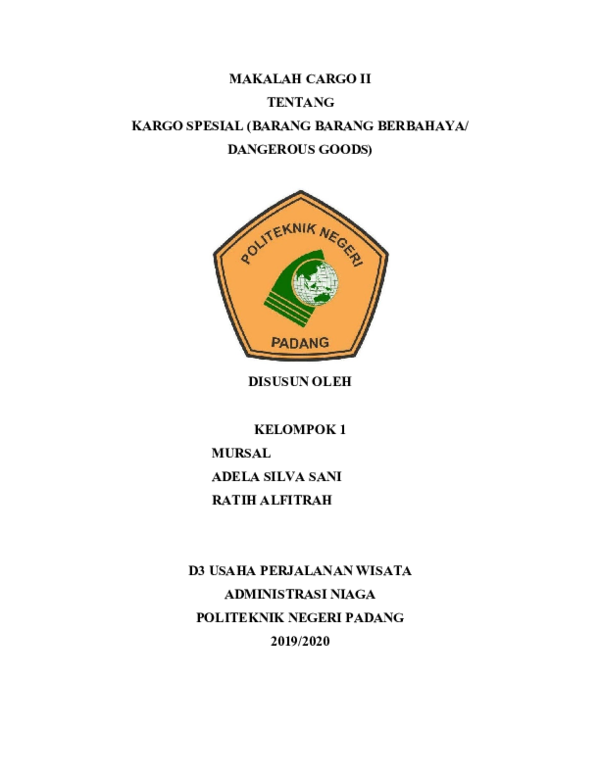 (DOC) MAKALAH CARGO II