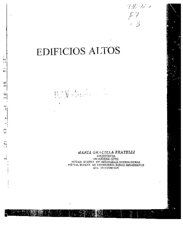 (PDF) Edificios Altos