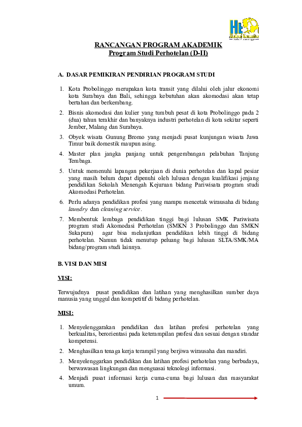 (DOC) RANCANGAN PROGRAM AKADEMIK utk visitasi