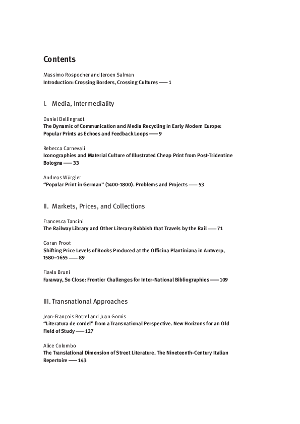 (PDF) Introduction: Crossing Borders, Crossing Cultures