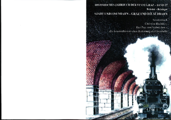 (PDF) Der Zug zum Verbrechen. Zur kriminalhistorischen Bedeutung der Eisenbahn