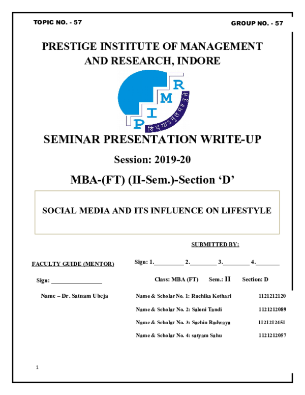 (DOC) FINAL SEMINAR WRITE UP