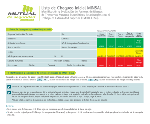 (PDF) II. Identificación y evaluación de factores de riesgos de TMERT-EESS