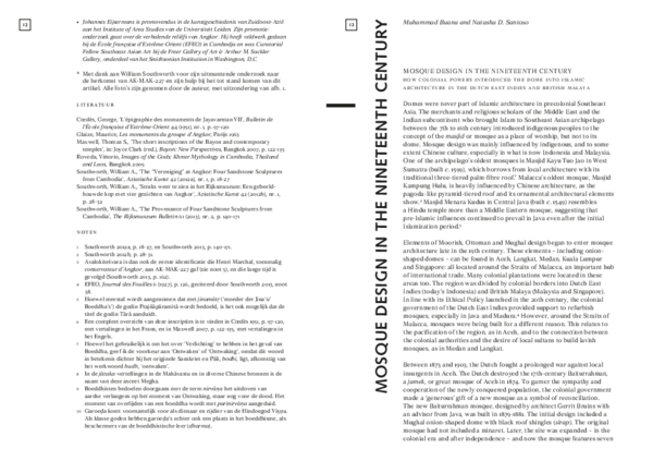 (PDF) Mosque Design in the 19th Century: How Colonial Powers Introduced ...