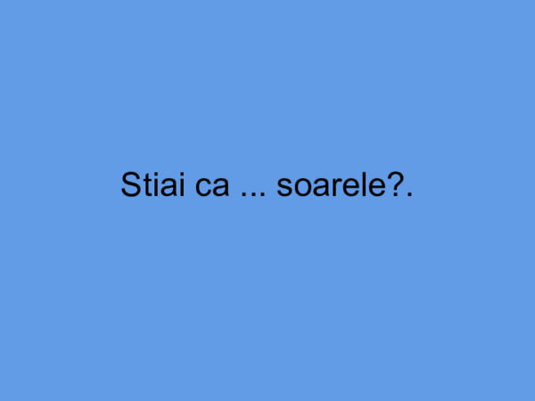 (PPT) Structura Soarelui