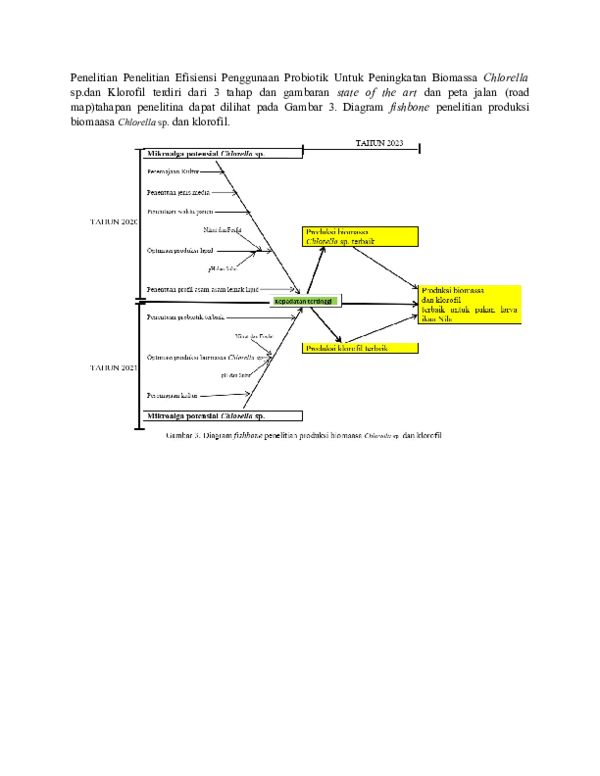 (DOC) State of the art dan peta jalan (road map)tahapan penelitina