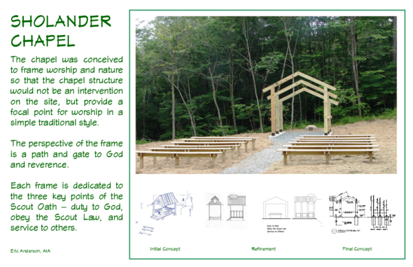 (PDF) Design Submission: Sholander Chapel at Onteora Scout Reservation