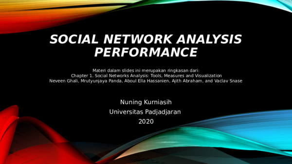 (PPT) Social Network Analysis Performance