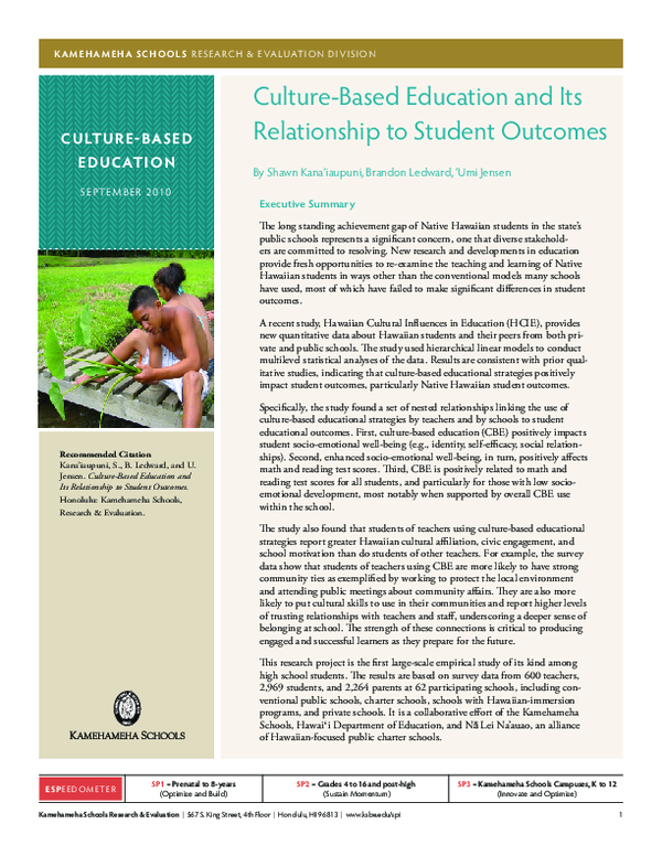 (PDF) CULTURE-BASED EDUCATION