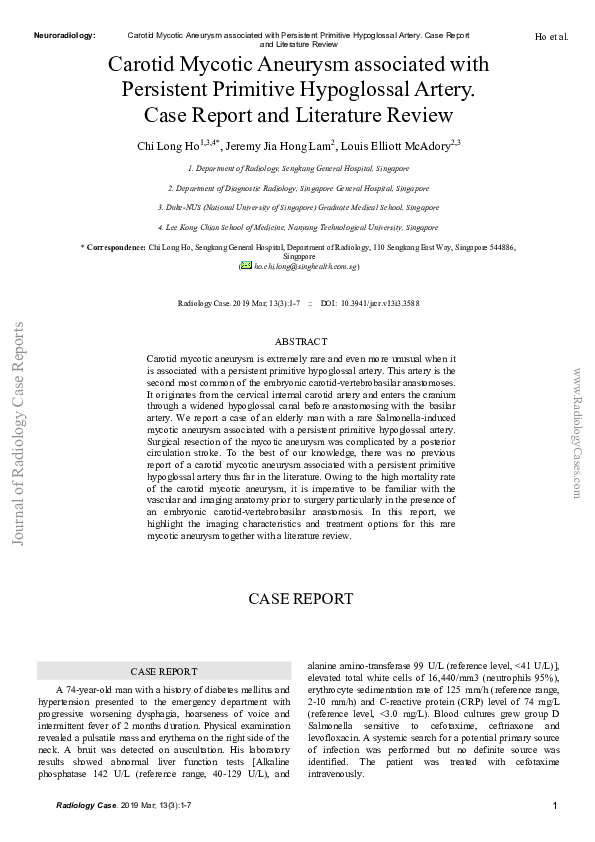 (PDF) Radiology Case