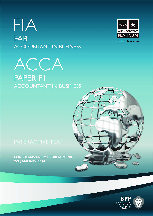 (PDF) Acca bpp f1 教材