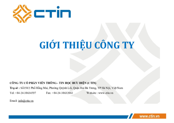 (DOC) CTIN PROFILE T | Nguyễn Hùng Cường - Academia.edu