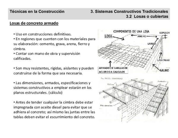 (PDF) Clase 3p 5abr sist const - losas | Enrique Glez Zapata - Academia.edu