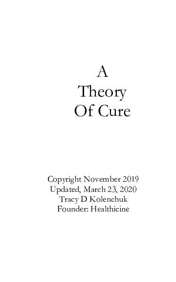 (PDF) A Theory of Cure - Paper