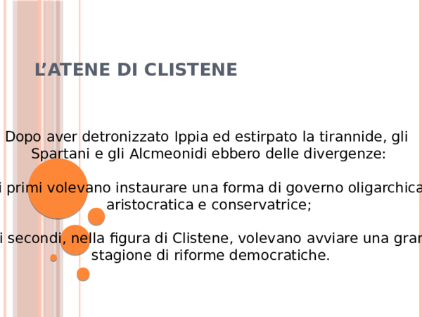 (PPT) L’ATENE DI CLISTENE