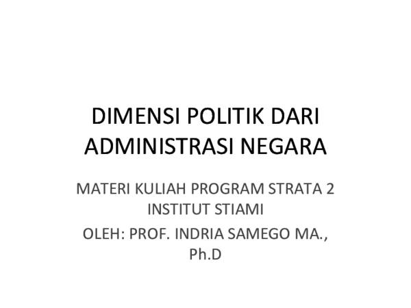 (PPT) Materi Prof Indria Samego (1)