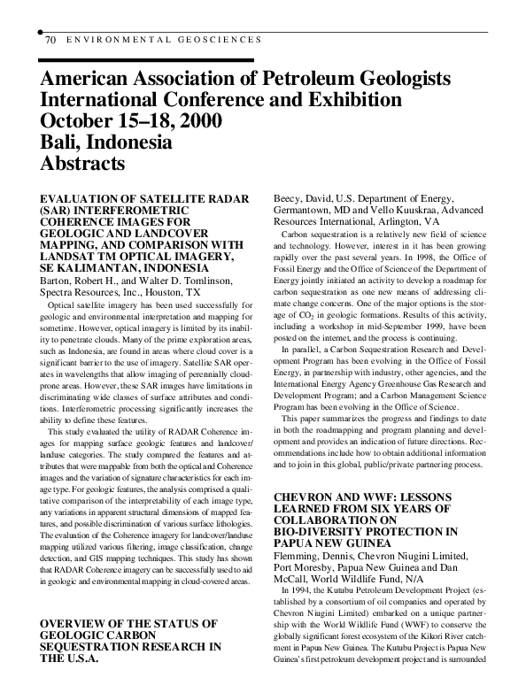 (PDF) Demonstrating the Potential for Geological Storage of CO2: The ...