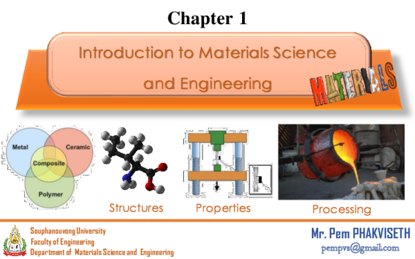 (PDF) Introduction to Materials Science