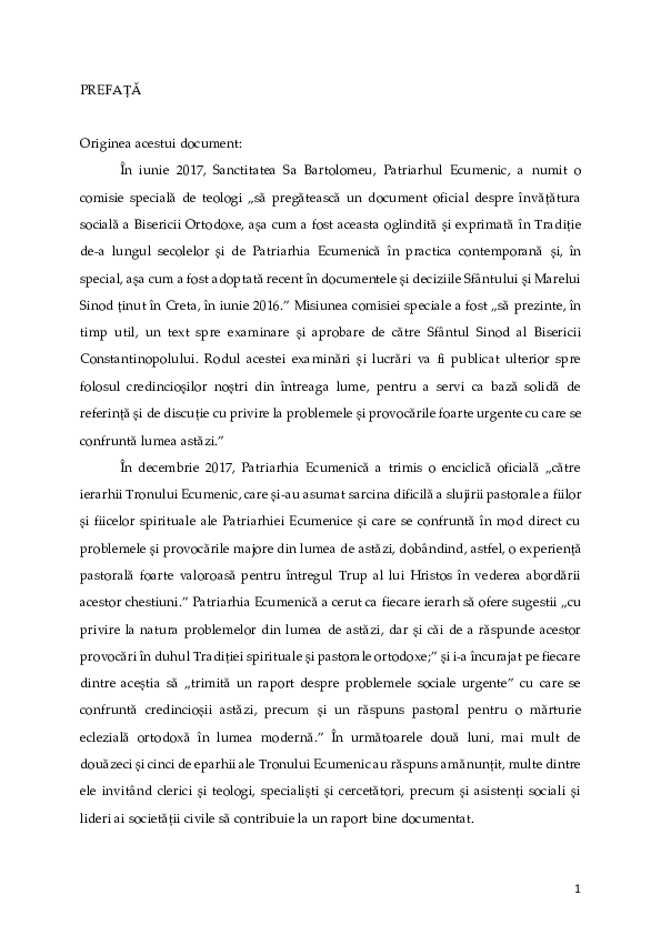 (PDF) For the Life of the World: Toward a Social Ethos of the Orthodox ...