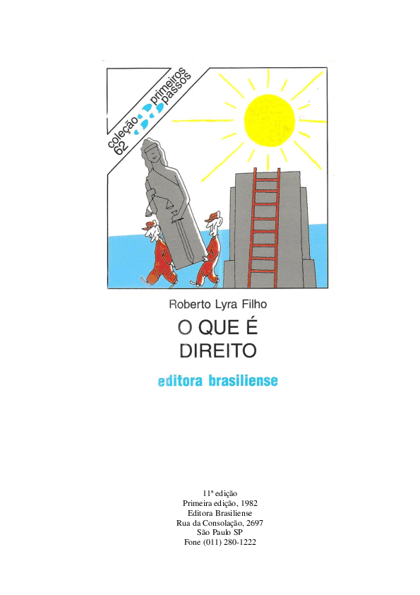 (PDF) Roberto Lyra Filho - O Que é Direito