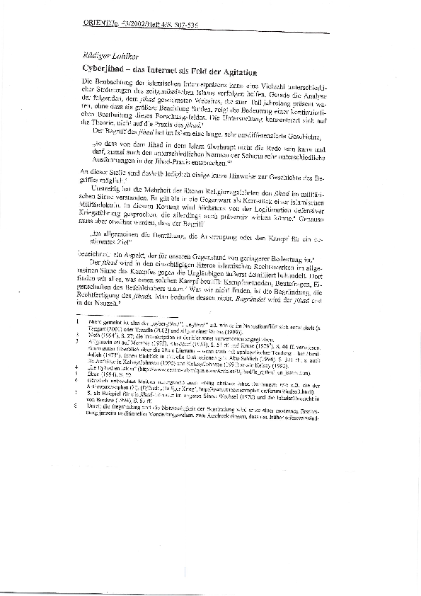 (PDF) Cyberjihad | Rüdiger Lohlker - Academia.edu