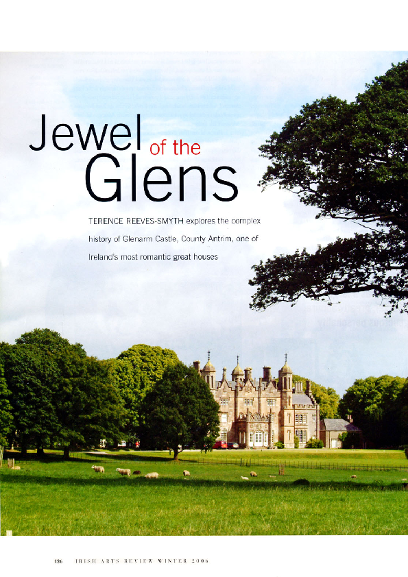 (PDF) JEWEL OF THE GLENS. HISTORY OF GLENARM CASTLE, CO ANTRIM