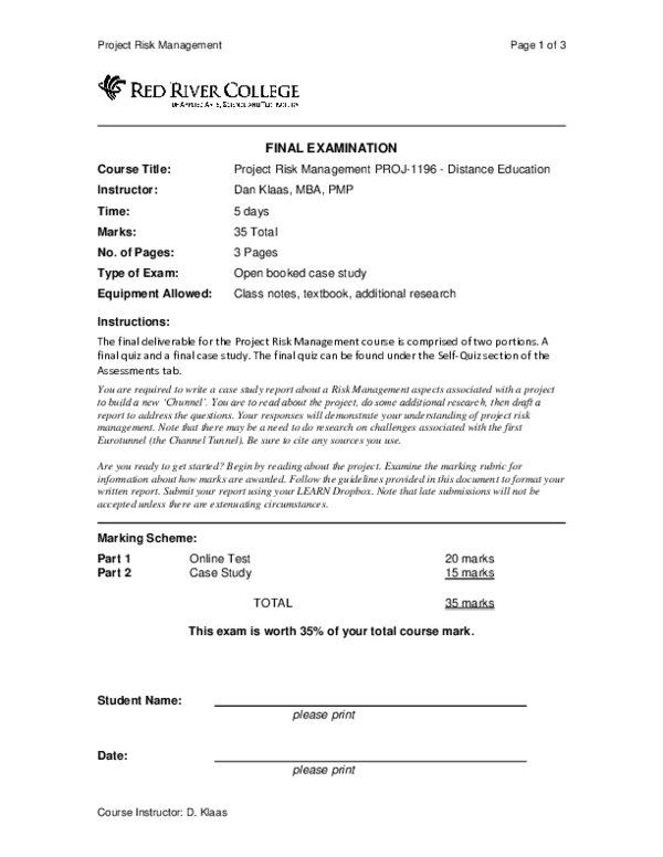 PDF Project Risk Management Final Case Study 2 Ian F Academia edu pdf-project-risk-management-final-case-study-2-ian-f-academia-edu