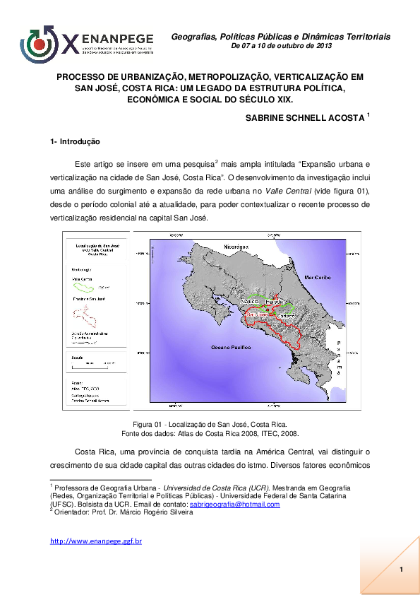 (PDF) PROCESSO DE URBANIZAÇÃO, METROPOLIZAÇÃO, VERTICALIZAÇÃO EM SAN ...
