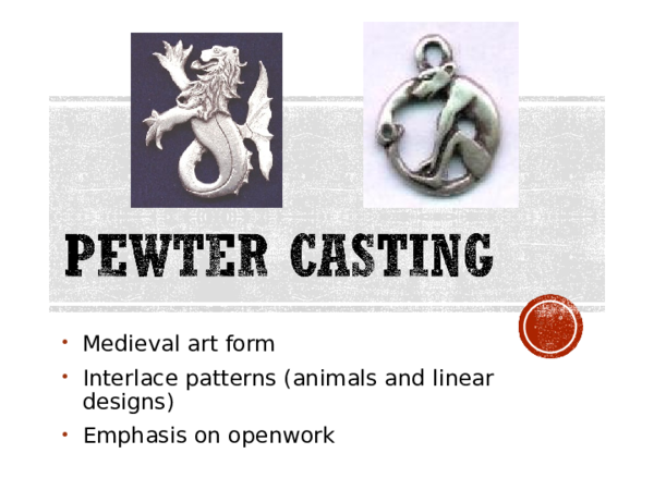 (PPT) Pewter casting