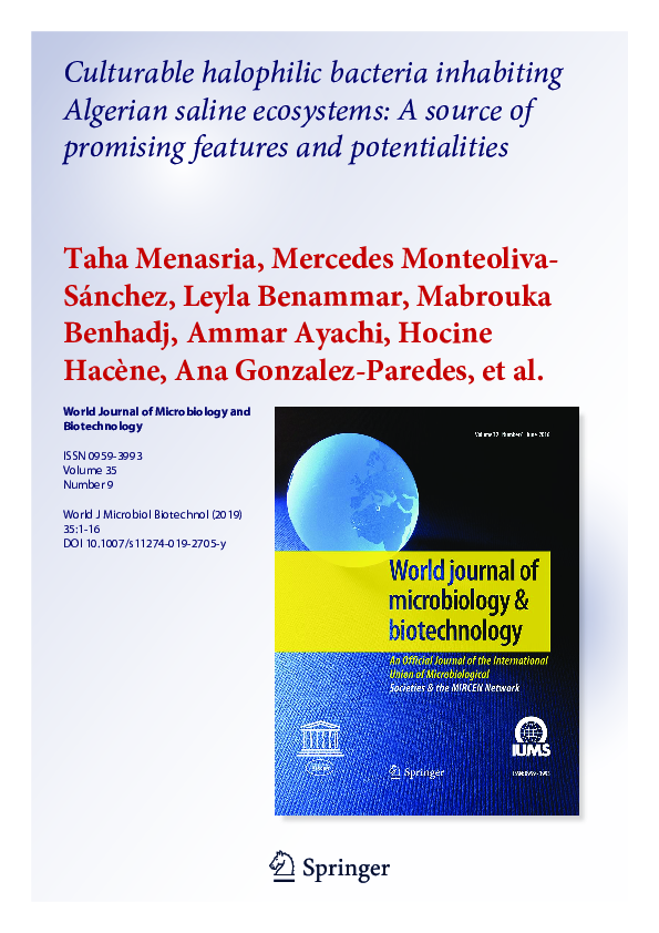 (PDF) Phylogeny, novel bacterial lineage and enzymatic potential of haloalkaliphilic bacteria ...