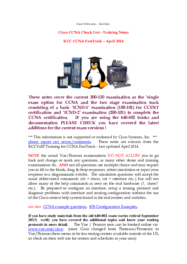 (PDF) CCNA study guide
