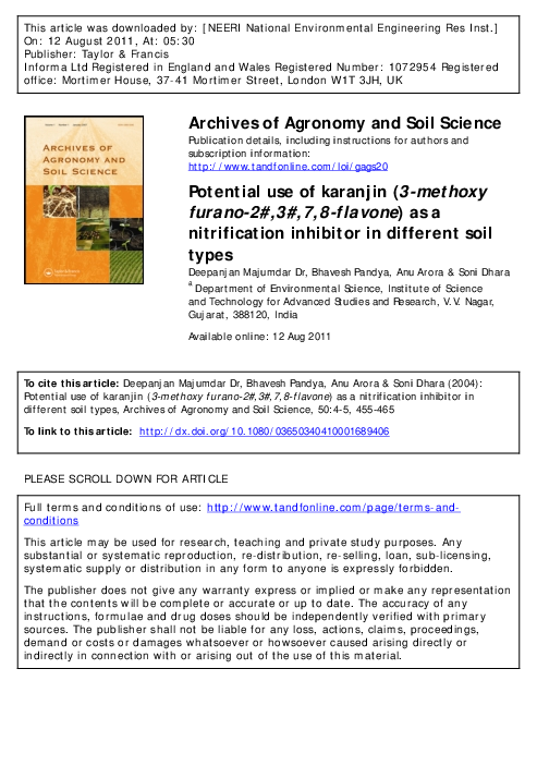 (PDF) Potential use of karanjin (3-methoxy furano-2′, 3′, 7, 8-flavone ...