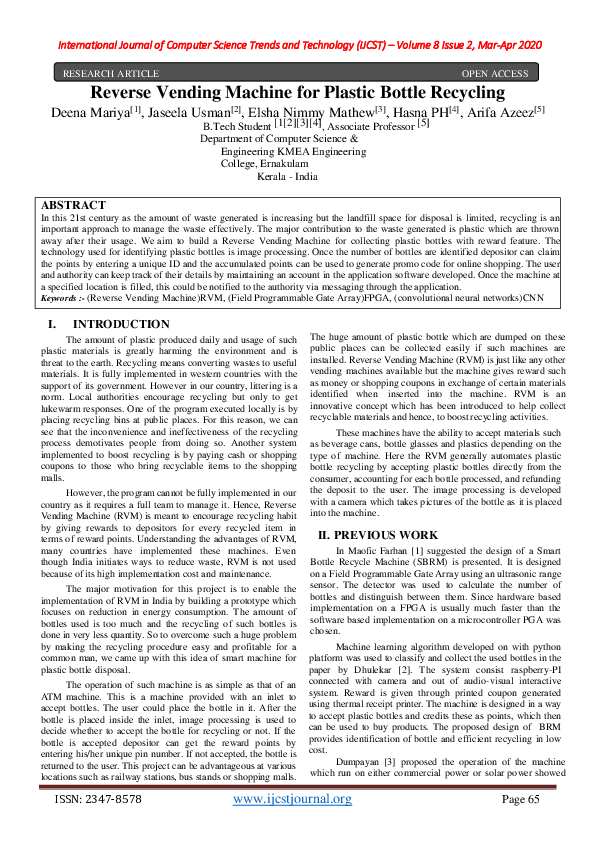 (PDF) [IJCST-V8I2P11]:Deena Mariya, Jaseela Usman, Elsha Nimmy Mathew, Hasna PH, Arifa Azeez