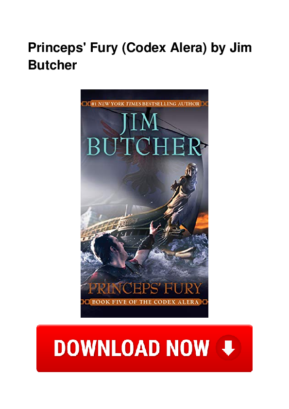 (PDF) Princeps Fury Codex Alera by Jim Butcher