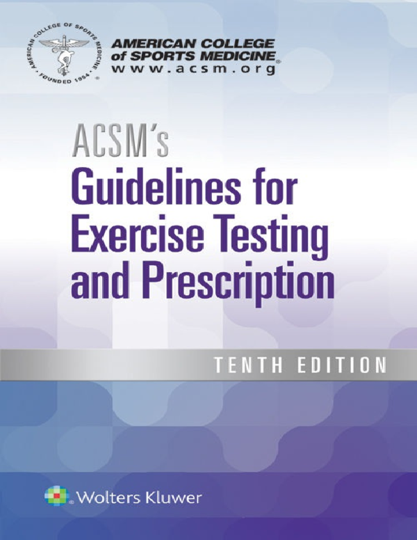 (PDF) ACSM Guidelines for Exercise Testing and