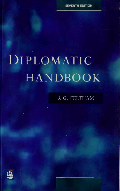 (PDF) Feltham r g diplomatic handbook