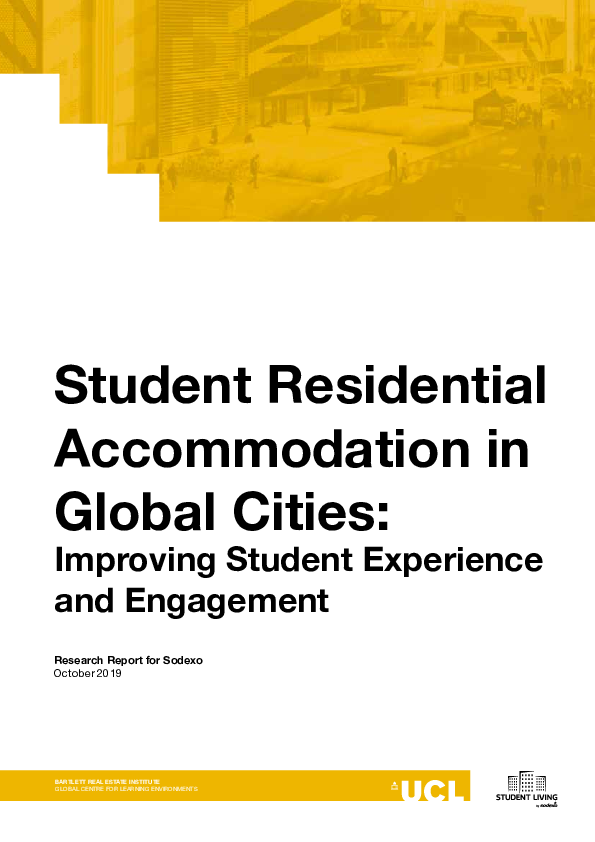 (PDF) Student Residential Accommodation in Global Cities: improving ...