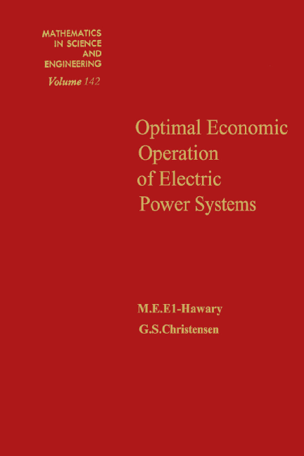 (PDF) Optimal Economic Operation of Electric Power Systems