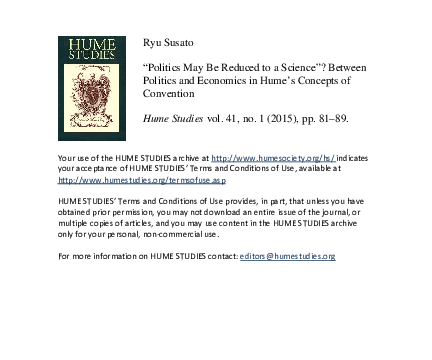 (PDF) “Sweden Is Still a Kingdom”: Convention and Political Authority ...