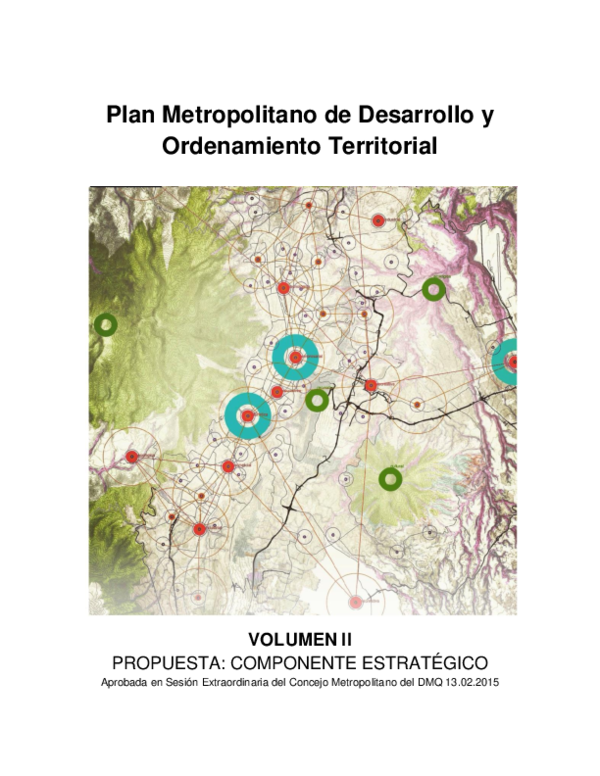 (PDF) Plan Metropolitano de Desarrollo y Ordenamiento Territorial ...