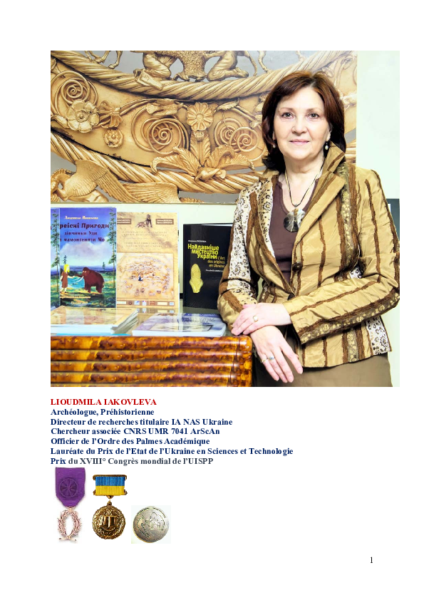 (PDF) Lioudmila Iakovleva Biograhie et bibliographie 2020