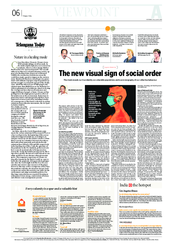 The New Visual Sign of Social Order