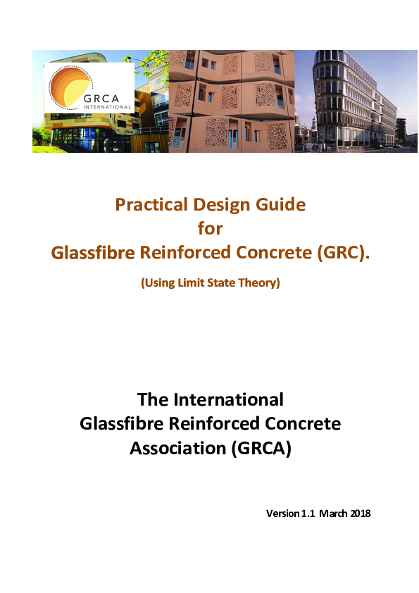 (PDF) Practical Design Guide for Reinforced Concrete (GRC). The ...