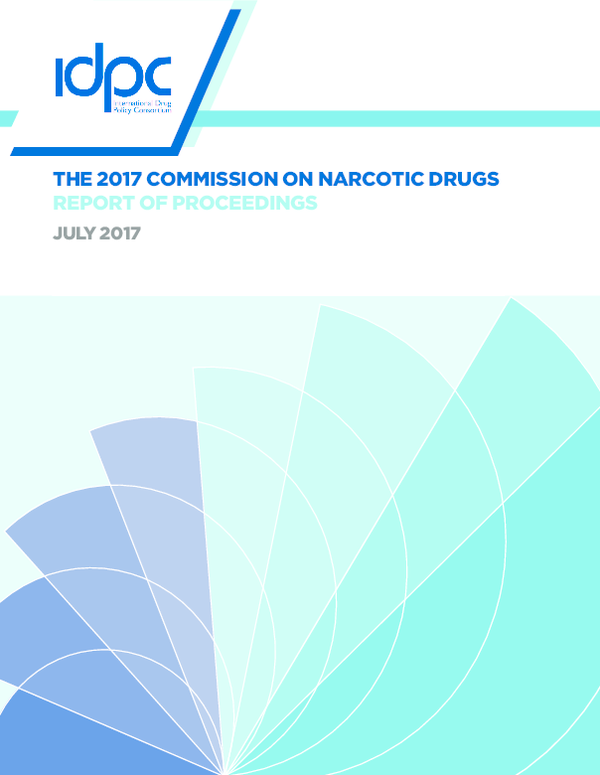 (PDF) THE 2017 COMMISSION ON NARCOTIC DRUGS REPORT OF PROCEEDINGS