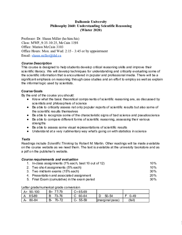 (PDF) Syllabus - Understanding Scientific Reasoning