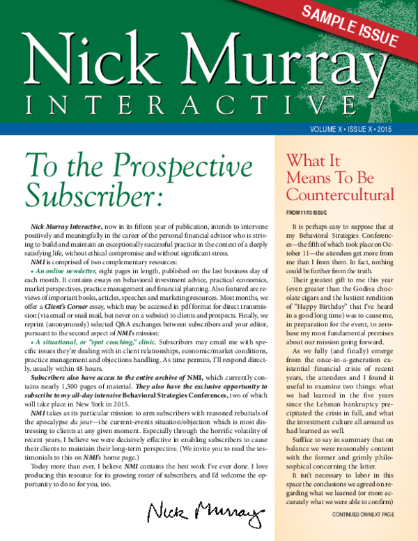 (PDF) NMI Sample Issue Version